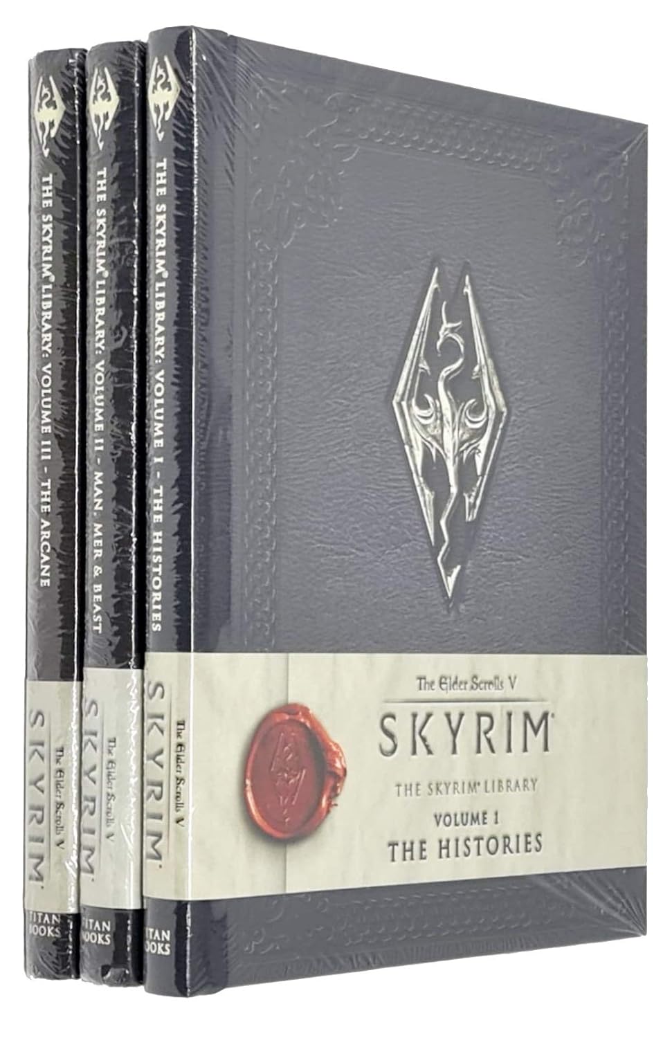 Elder Scrolls V Skyrim Collection 3 Books Set By Bethesda Softworks ...
