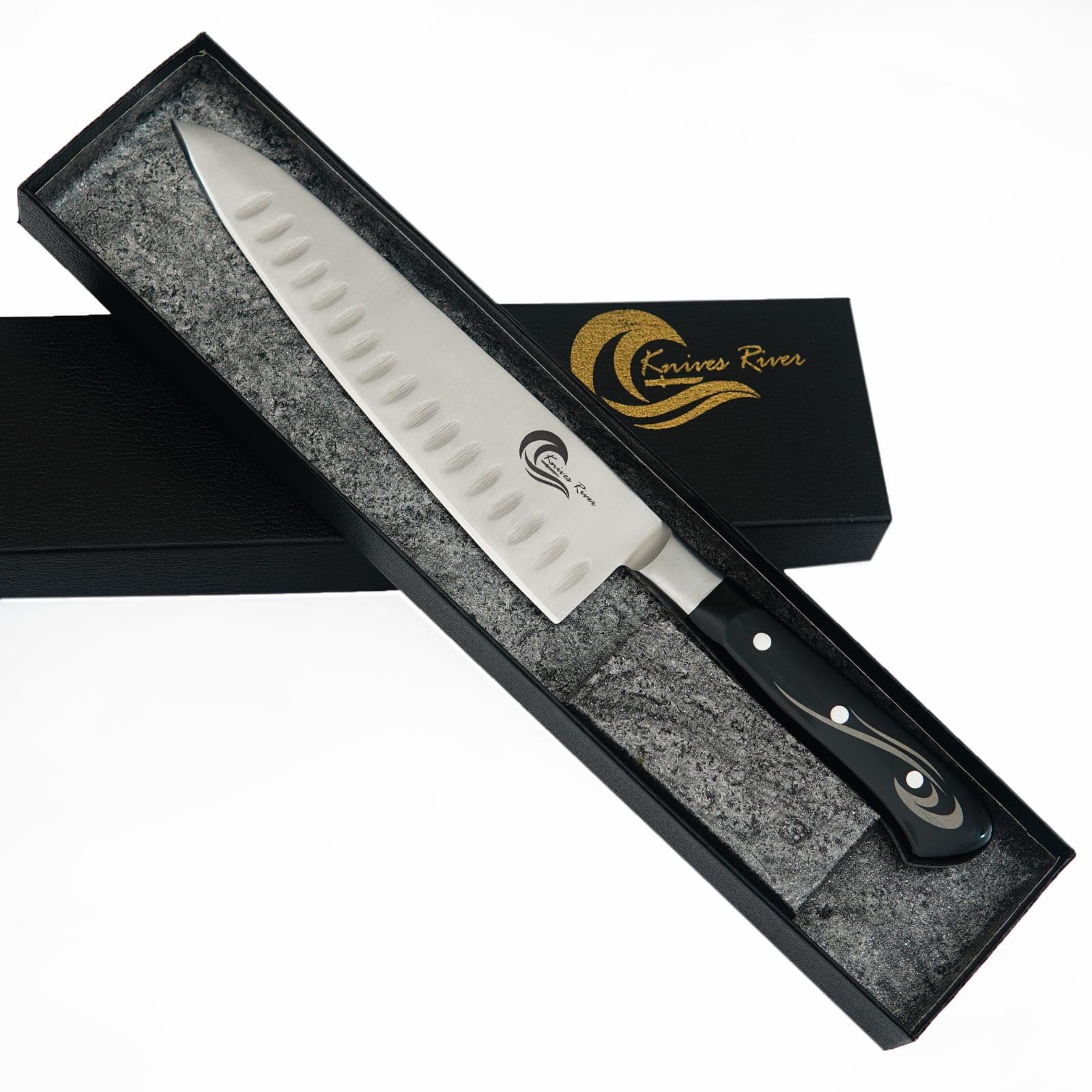 Amazon.com: KRCK-001Chef Knife - Sharp Kitchen Knife 8 Inch handmade ...