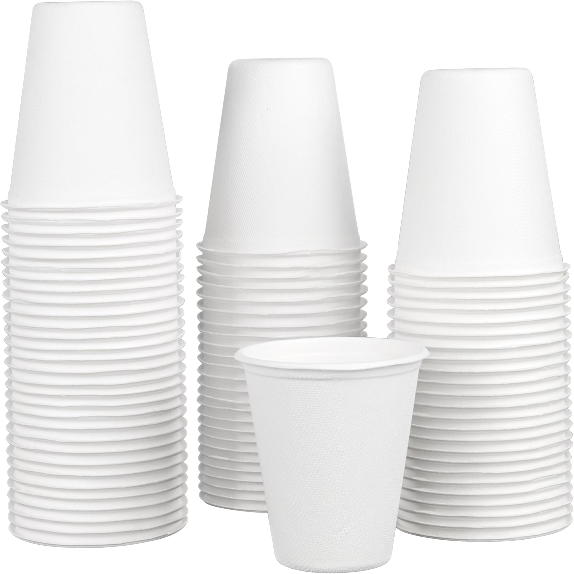 Amazon.com: ECORIYO 8 Oz Paper Disposable Coffee Cups - 50-Pack of ...
