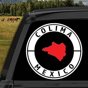 Amazon.com - Colima Mexico Calcomania para Carro Decal Sticker of ...