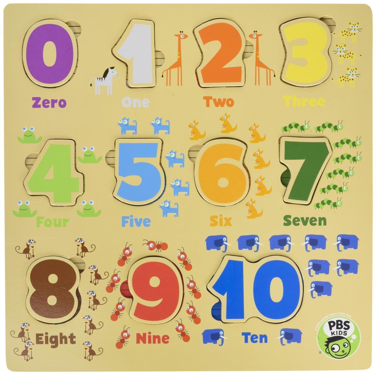 Buy PBS Kids Number Puzzle Online at Low Prices in India - Amazon.in