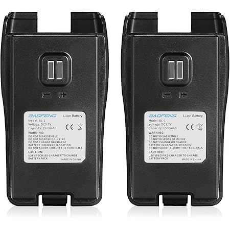 Amazon.com: hflexgrad (2-Pack) 3.7V BL-1 Li-ion Rechargeable ...