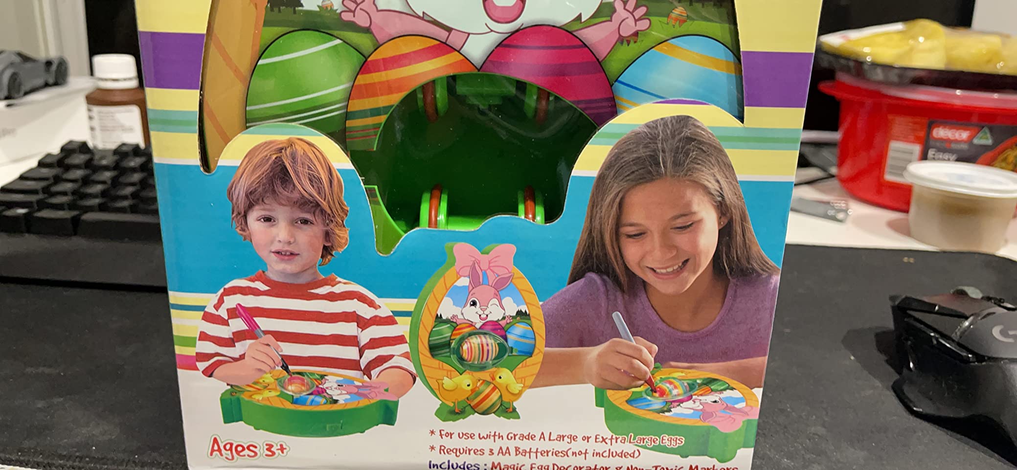 Easter Egg Decorator Kit, Egg Painting Kit with Egg Spinner, Easter Egg ...