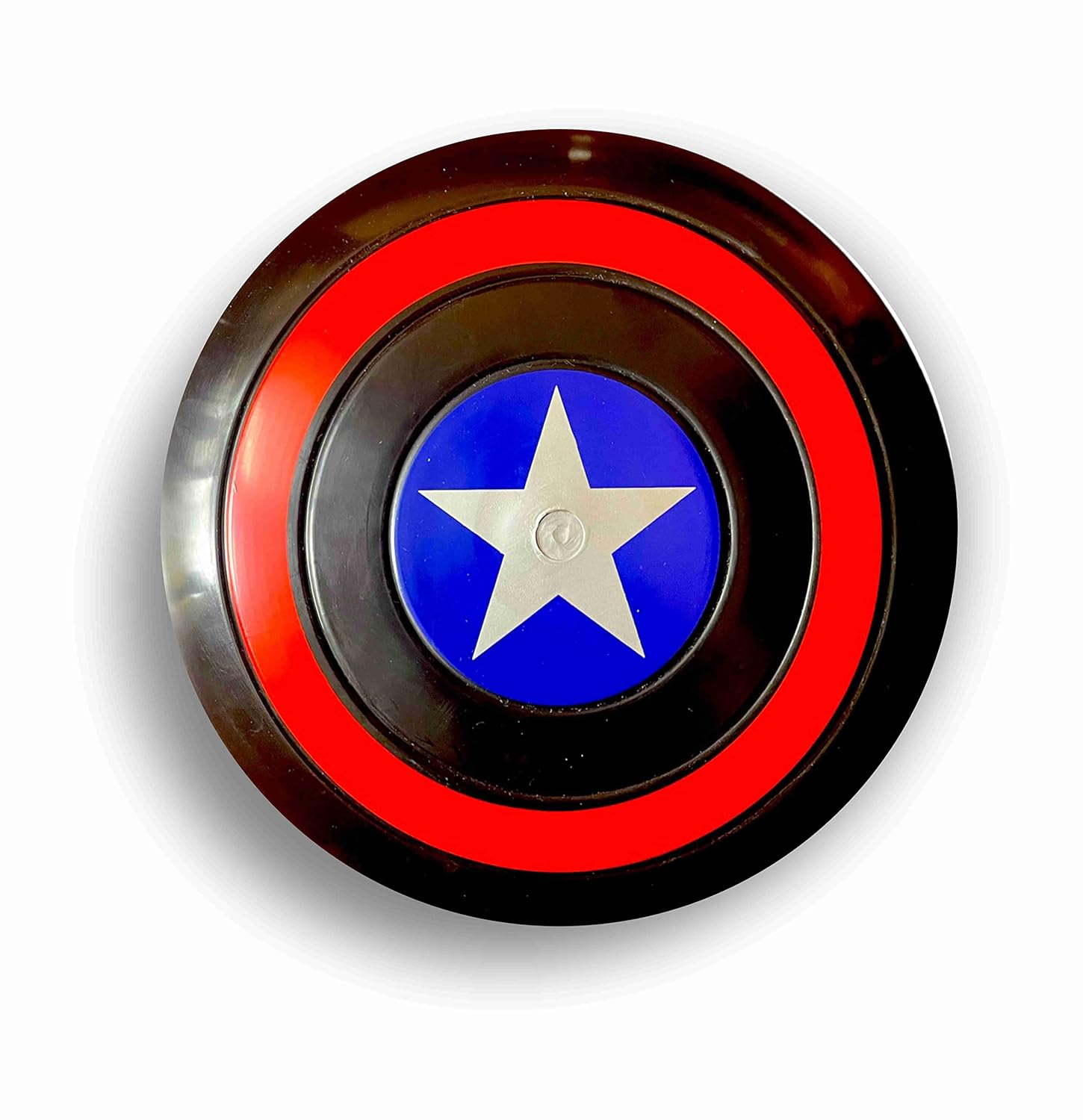 Buy Partyzon Black Stealth Capt American Kids Little Hero Plastic ...