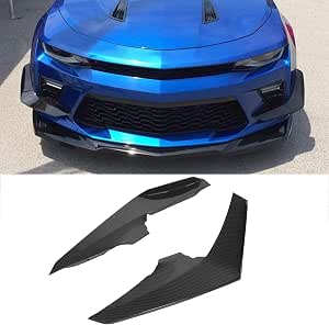 Amazon.com: MUNALP A Pair Canards Front Bumper for Chevy Camaro SS 2016 ...