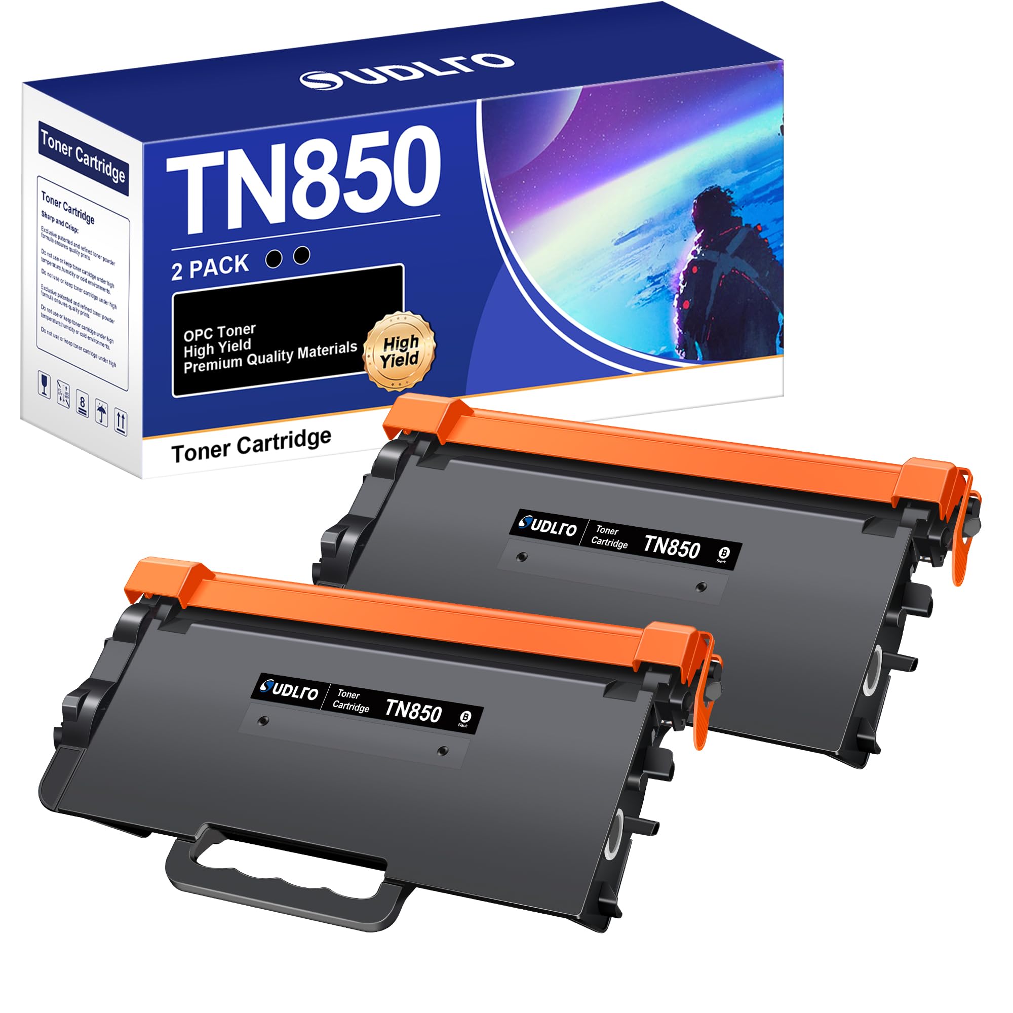 Amazon.com: SUDLTO TN850 Toner Cartridge Brother Printer Replacement ...