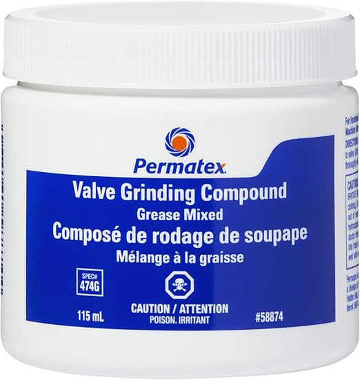 Permatex 58874 Valve Grinding Compound 474G, 115ml Can : Amazon.ca ...