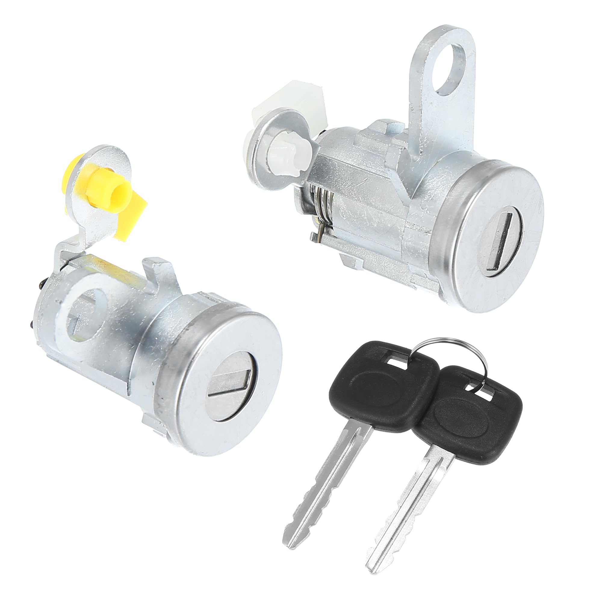 Amazon.com: X AUTOHAUX 1 Pair Door Lock Cylinder Set Kit with 2 Keys ...