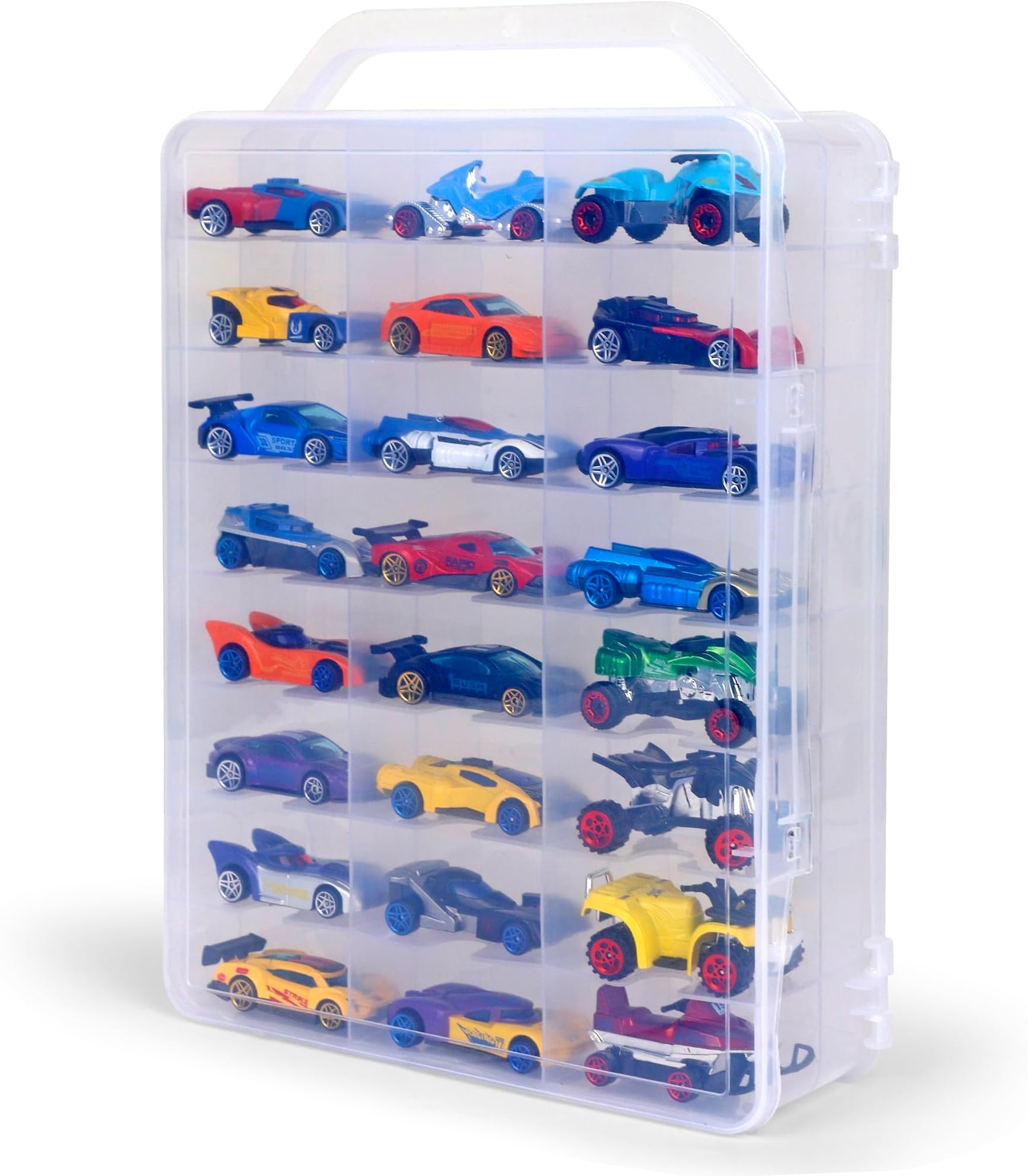 Amazon.com: CollectHall Car Model Storage Case Box, Portable Suitcase ...