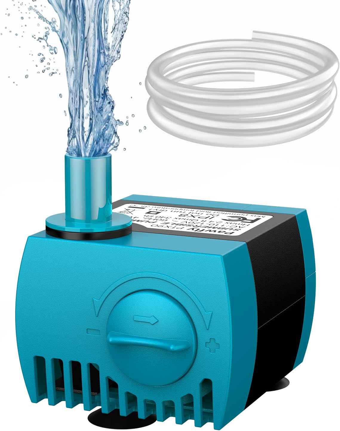 Pawfly 90 GPH Submersible Water Pump 4 W Mini Water Fountain Pump with ...