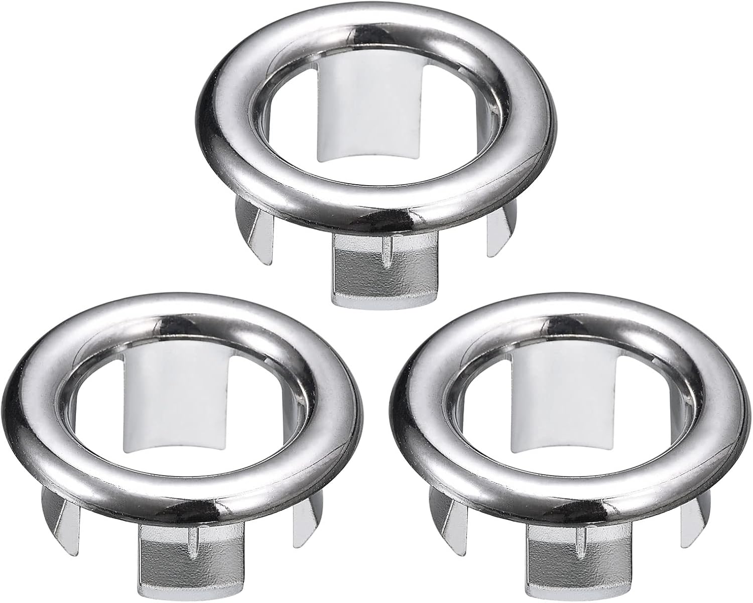 Amazon.com: uxcell Sink Trim Overflow Cover, 3Pcs Sink Overflow Rings ...