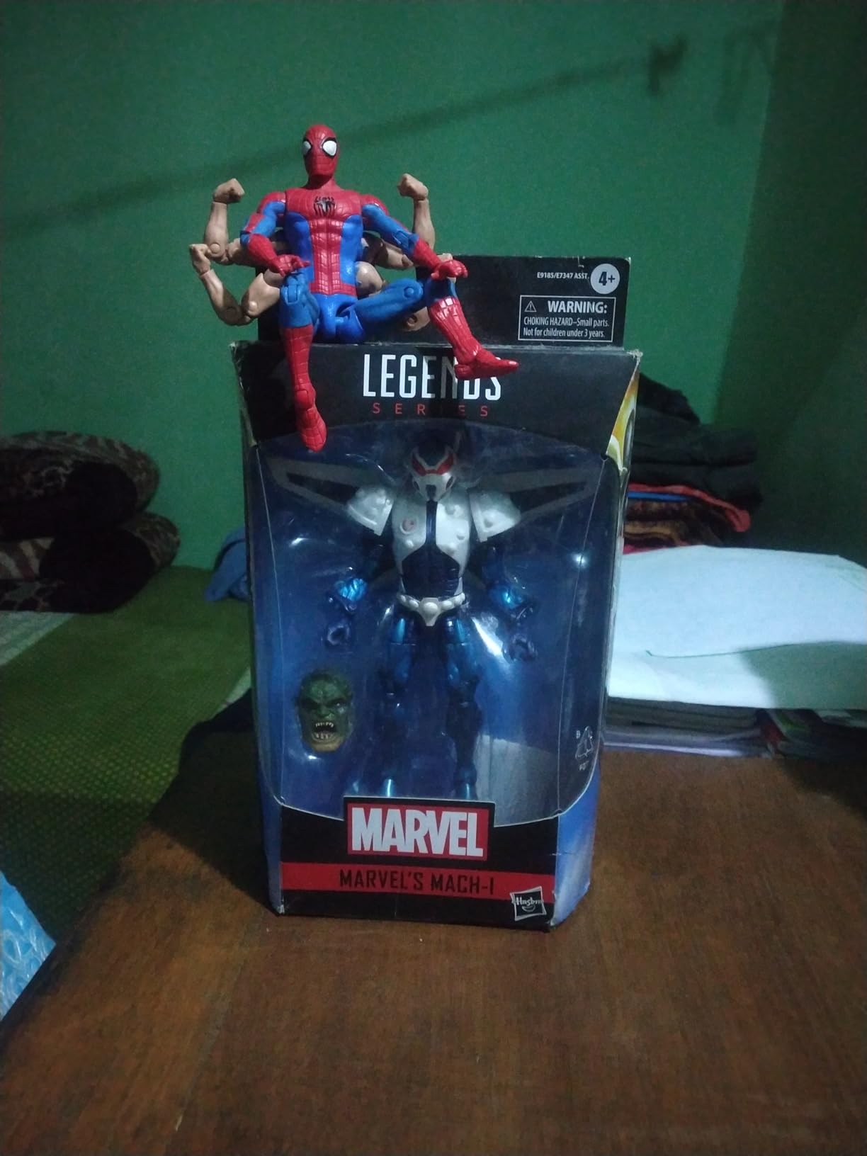 Marvel Spider-man Six-arm Spider-man (6 Inches, Multicolor) : Amazon.in ...