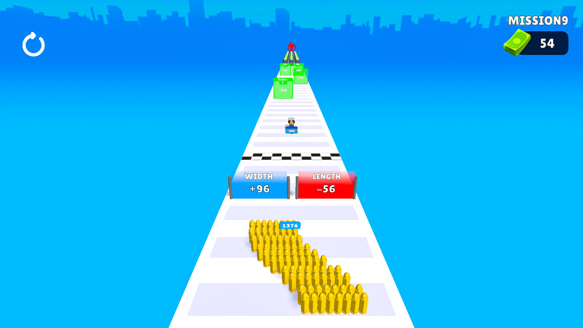 Bullet Army Stack Run 3D Weapon Master: Build Bullets Army Control Rush ...