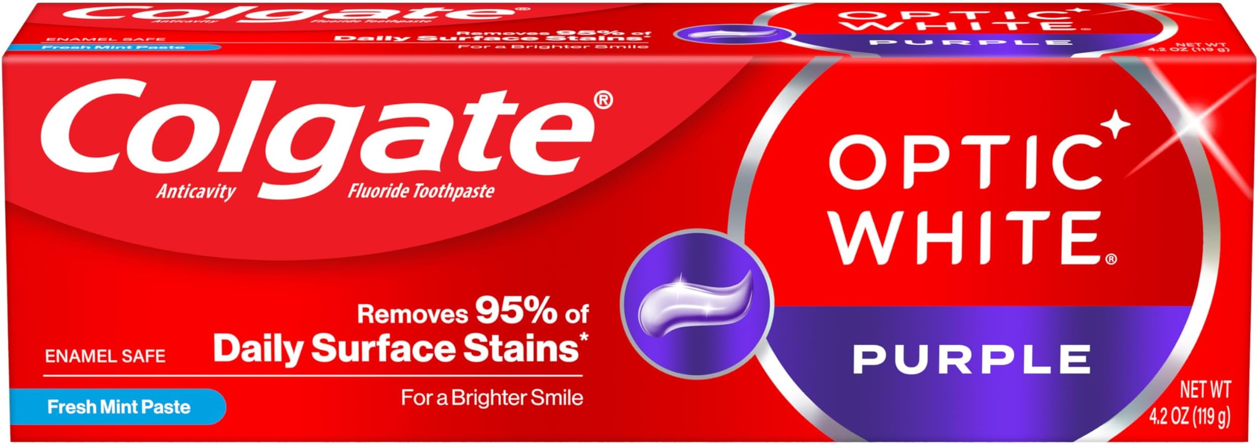 Amazon.com : Colgate Optic White Renewal Teeth Whitening Toothpaste ...
