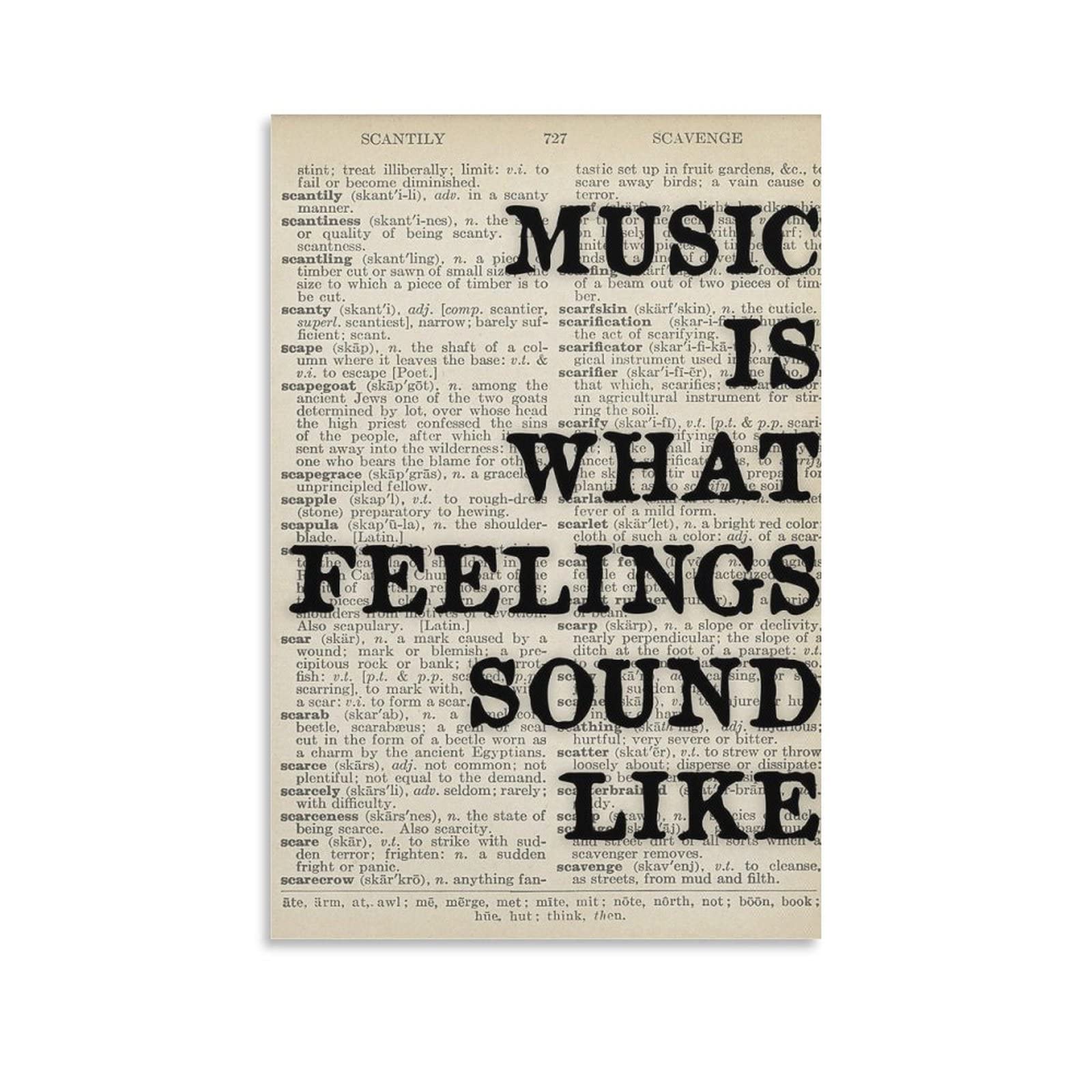 Music Quote Posters