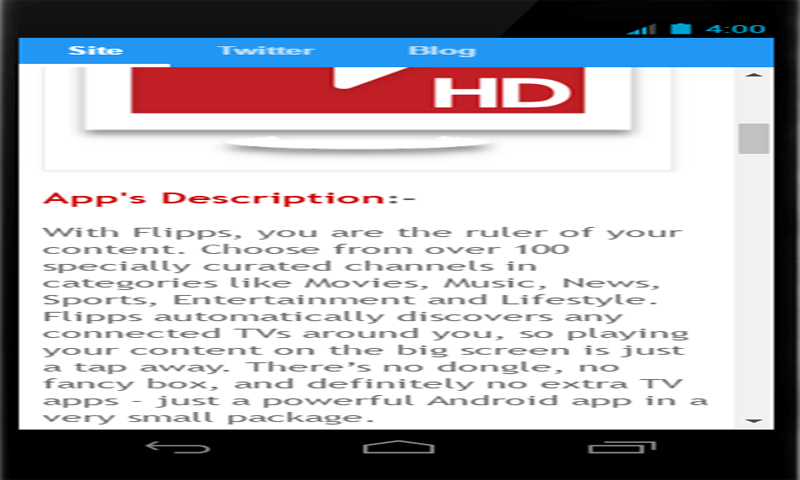 HD flipps pro - App on Amazon Appstore