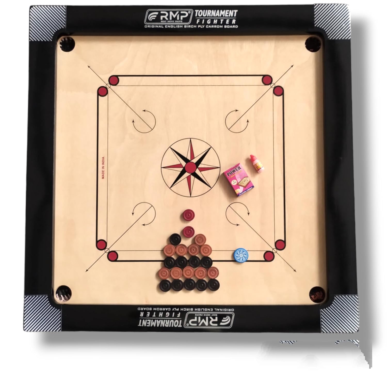 Buy RMP Champion Carrom Board 36 inch Full Size for Adults Carrom Board ...