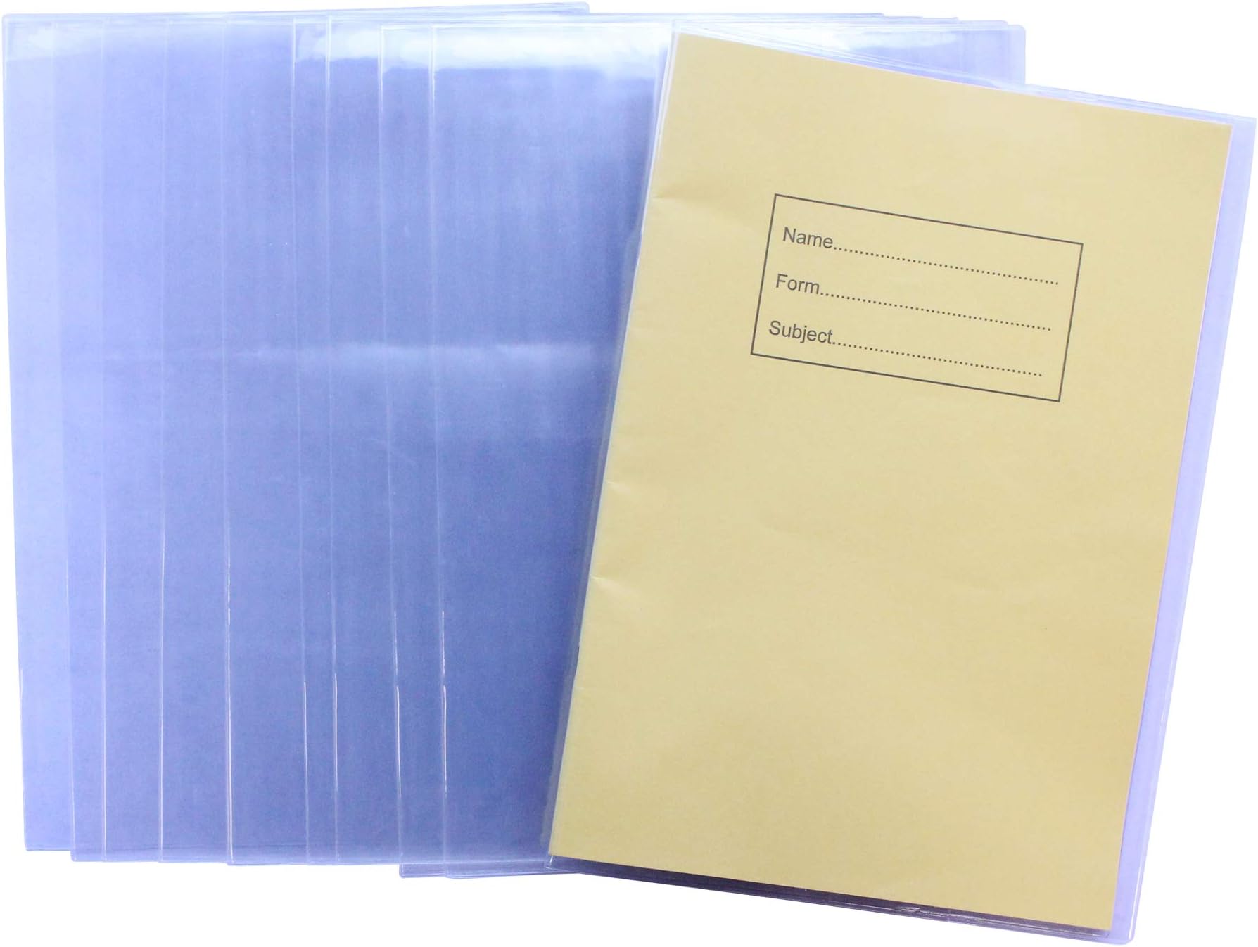 Bright Ideas Clear PVC Book Covers – A4, 250 Micron, PK10 Covers ...