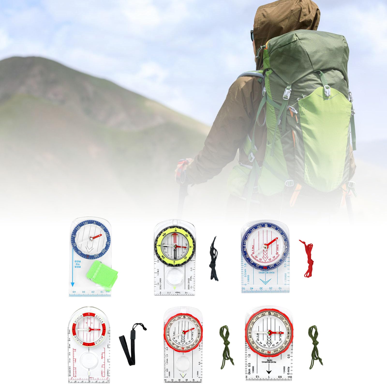 Silva Compass Multifunctional Compass Ruler Map Reading Backpacking ...