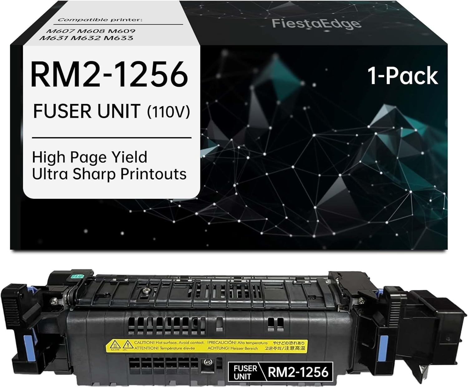 Amazon.com: RM2-1256 Fuser Unit (110V) Replacement for HP RM2-1256-000 ...