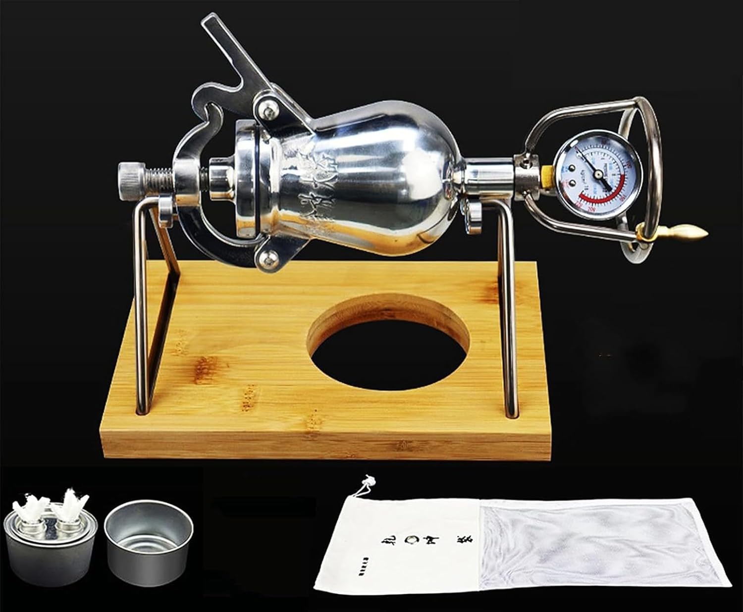 Hand Popcorn Machine, High Pressure Popcorn Maker, Chinese Traditional ...