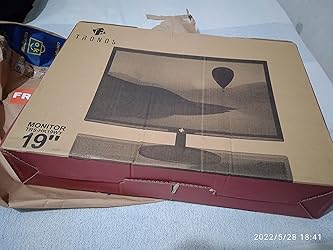 Monitor LED 19" Tronos Widescreen, VGA/HDMI Preto - TRS-HK19WV : Amazon ...