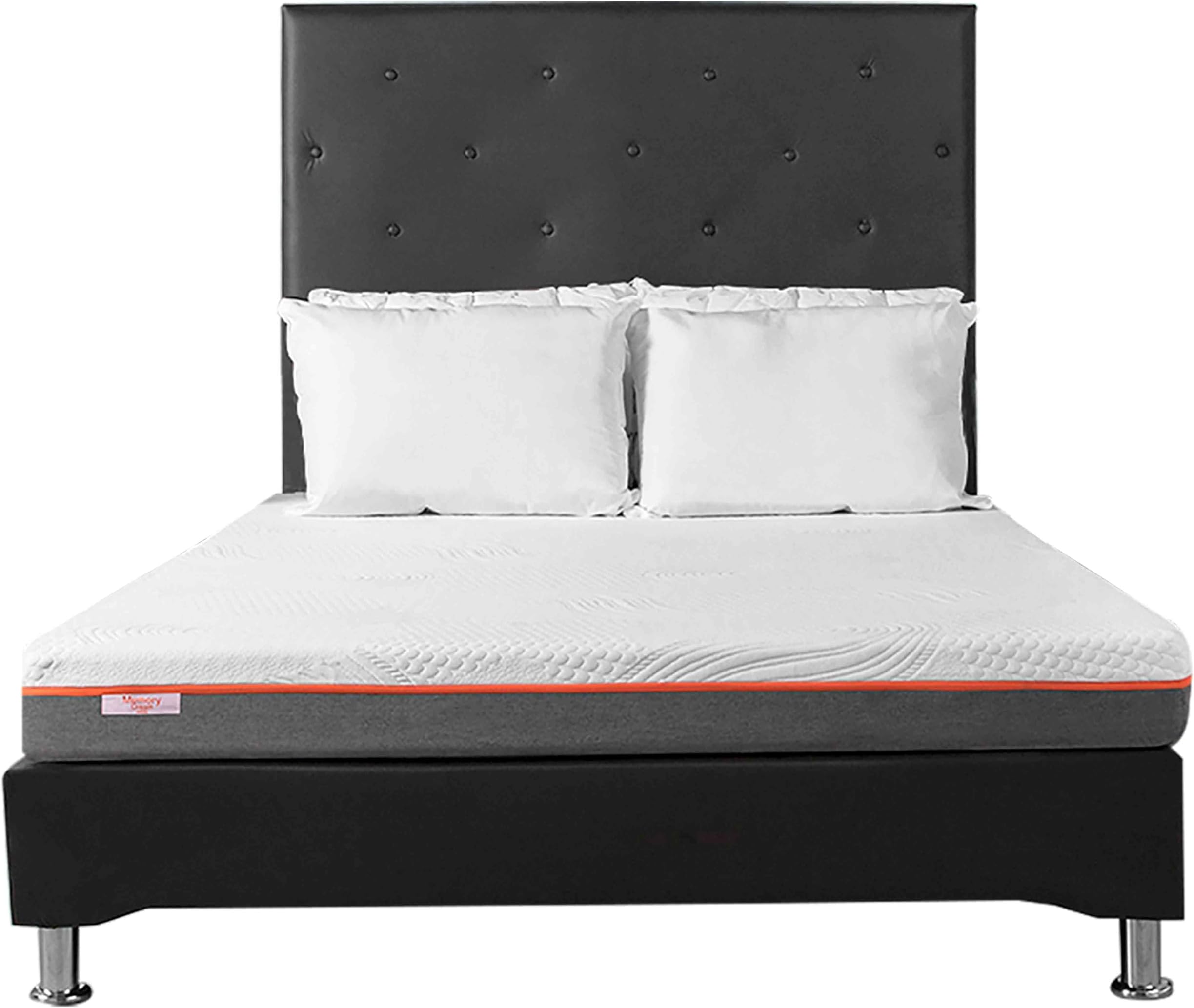 Memory Dream, Colchón Matrimonial Memory Foam Orange, Elaborado en ...