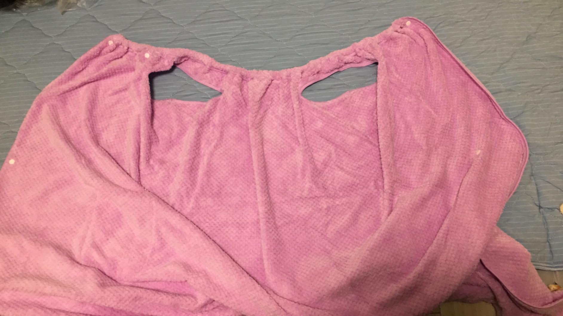 Amazon | TUYOBIバスローブ タオル地 レディース 着れるバスタオル ラップタオル お風呂上がり 吸水 ガウン バスワンピース ガールズ ノースリーブ 無地 寝巻 ポケット付き ...