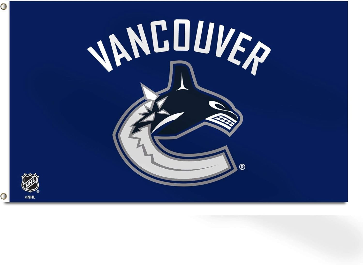 Vancouver Canucks 3' x 5' Single Sided Banner Flag, Outdoor Flags ...