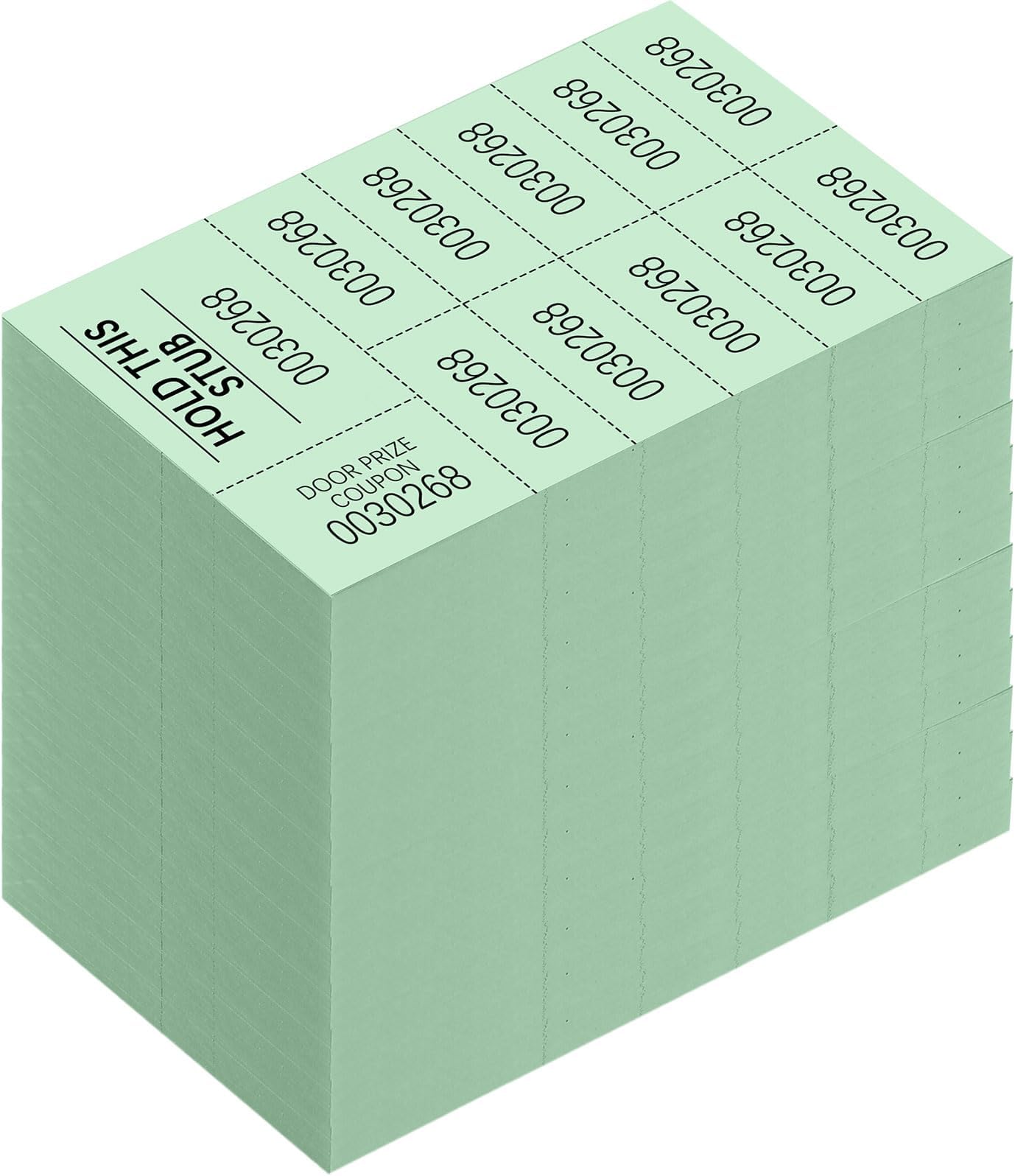 Amazon.com : Kosiz 504 Sheets Raffle Auction Tickets with 10 Bid ...