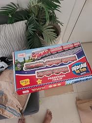 Buy Centy Toys Plastic Indian Passenger Train With Coaches & Railway ...