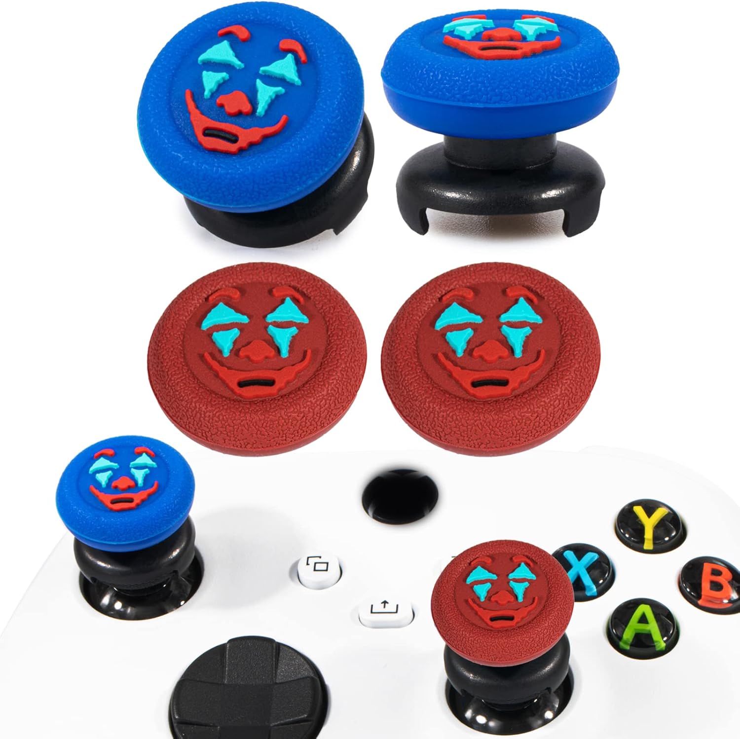 Amazon.com: Playrealm FPS Thumbstick Extender &Texture Rubber Silicone ...