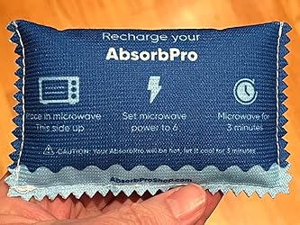 Amazon.com: Absorb Pro Rechargeable Dehumidifier Bag 3-Pack - 100g ...