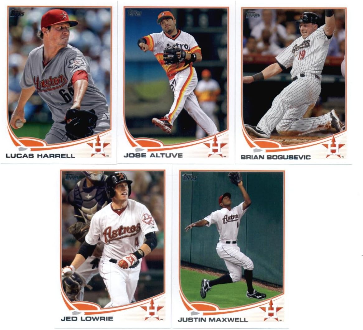 Amazon.com: 2013 Topps Baseball Houston Astros Complete Team Set (IN 4 ...