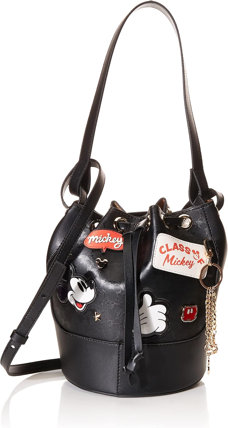 W Capsule Disney Mickey HBCUMULUS5CW Negro Bolsa crossbody para Mujer ...