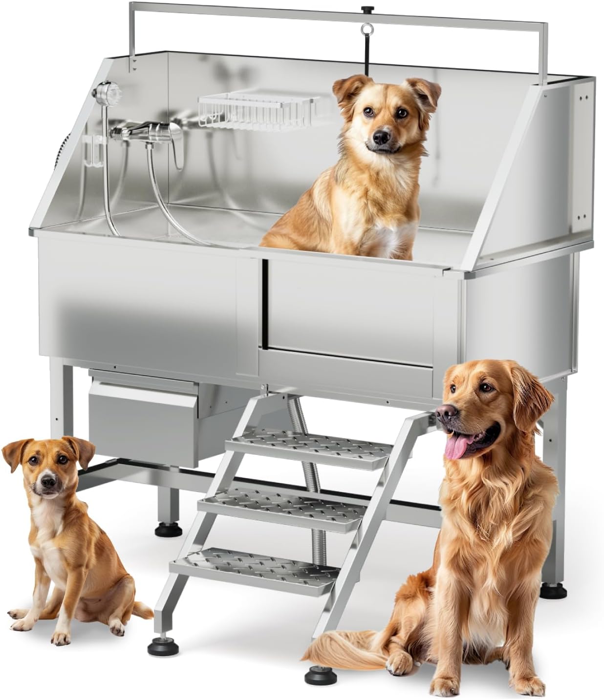 Amazon.com: DYTREND Dog Washing Station for Home, Professional 46 ...
