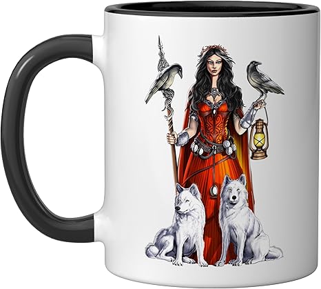 Amazon.com | Morrigan Goddess Celtic Mythology Pagan Deity Of War ...