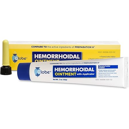 Amazon.com: Globe Hemorrhoidal Cream, Phenylephrine HCl, Pramoxine with ...
