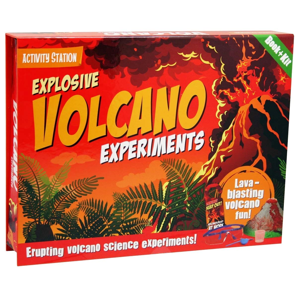 Explosive Volcano Experiments Kit by Williams, Beckie