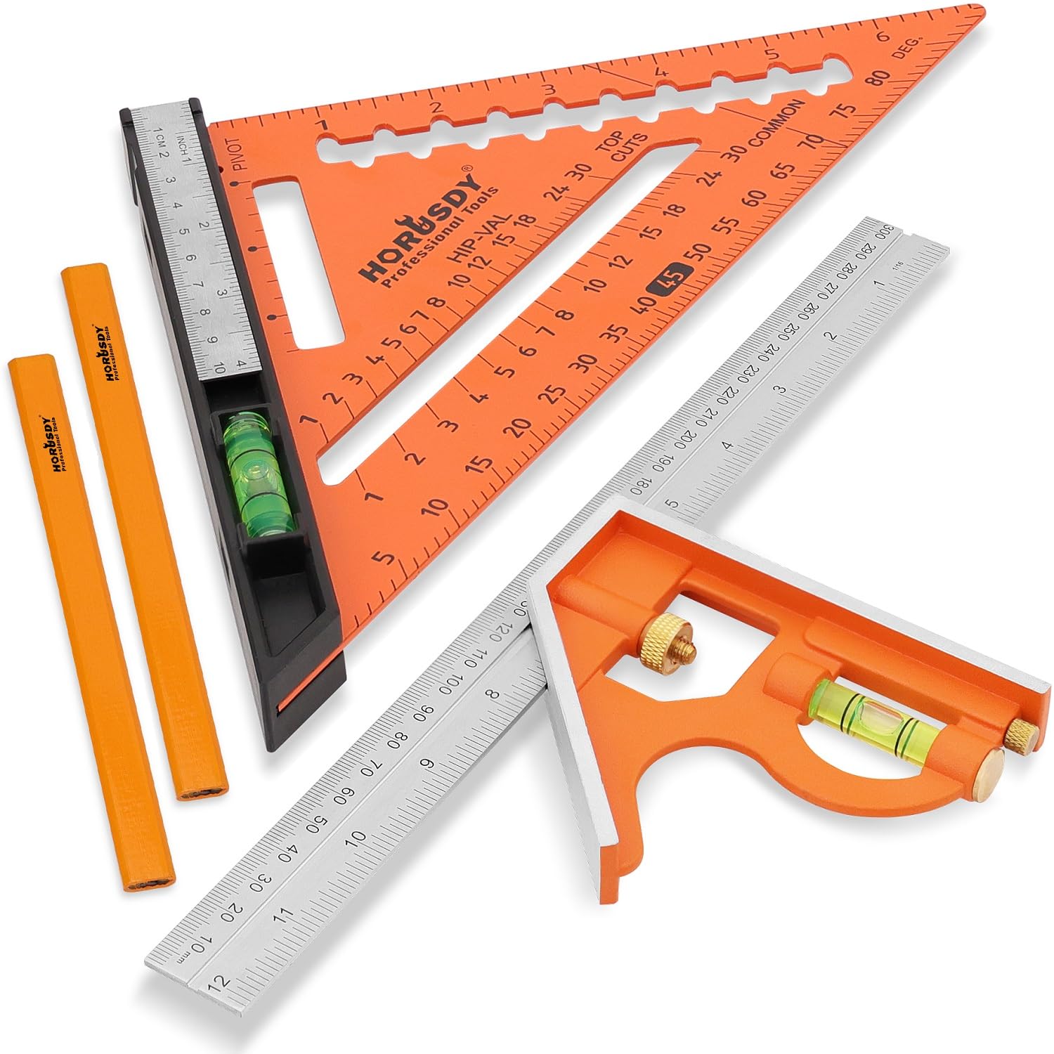 HORUSDY 7 Inch Speed Square | Carpenter Square | Square Tool ...