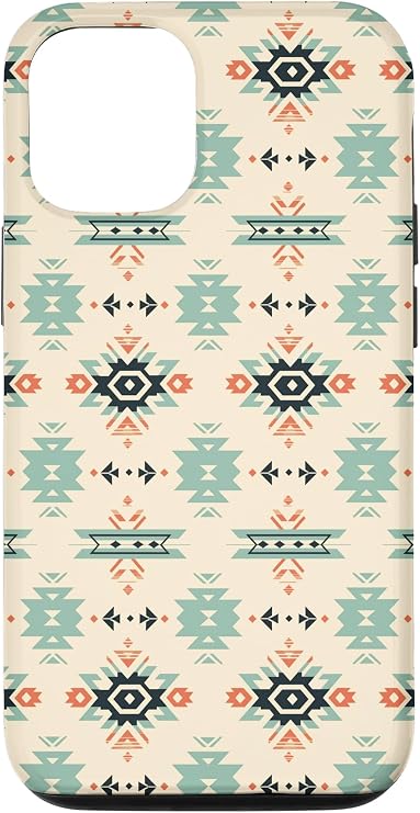Amazon.com: Aztec Pattern Western Southern Boho Native American Vintage ...