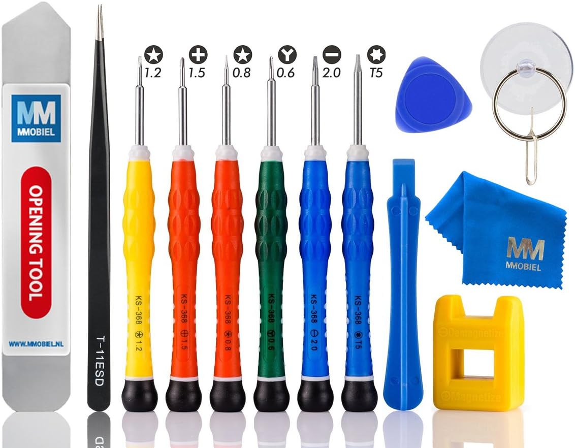 Cellphone Repair Tool Kit for iPhone 4, 5, 5S, 5C, 6, 6S, 7, 8, 8 Plus ...