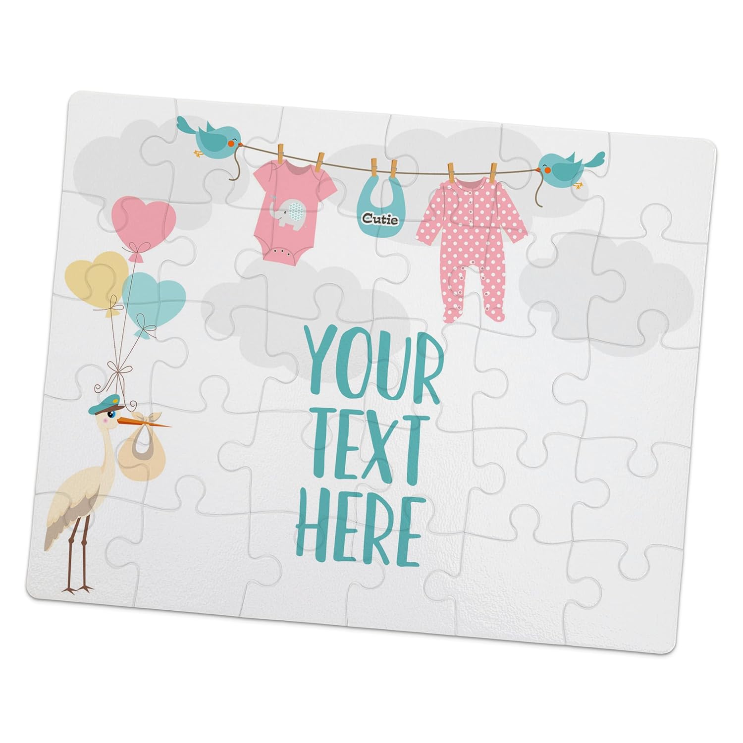 Amazon.com: Create Your Own Puzzle - Personalized Pregnancy ...