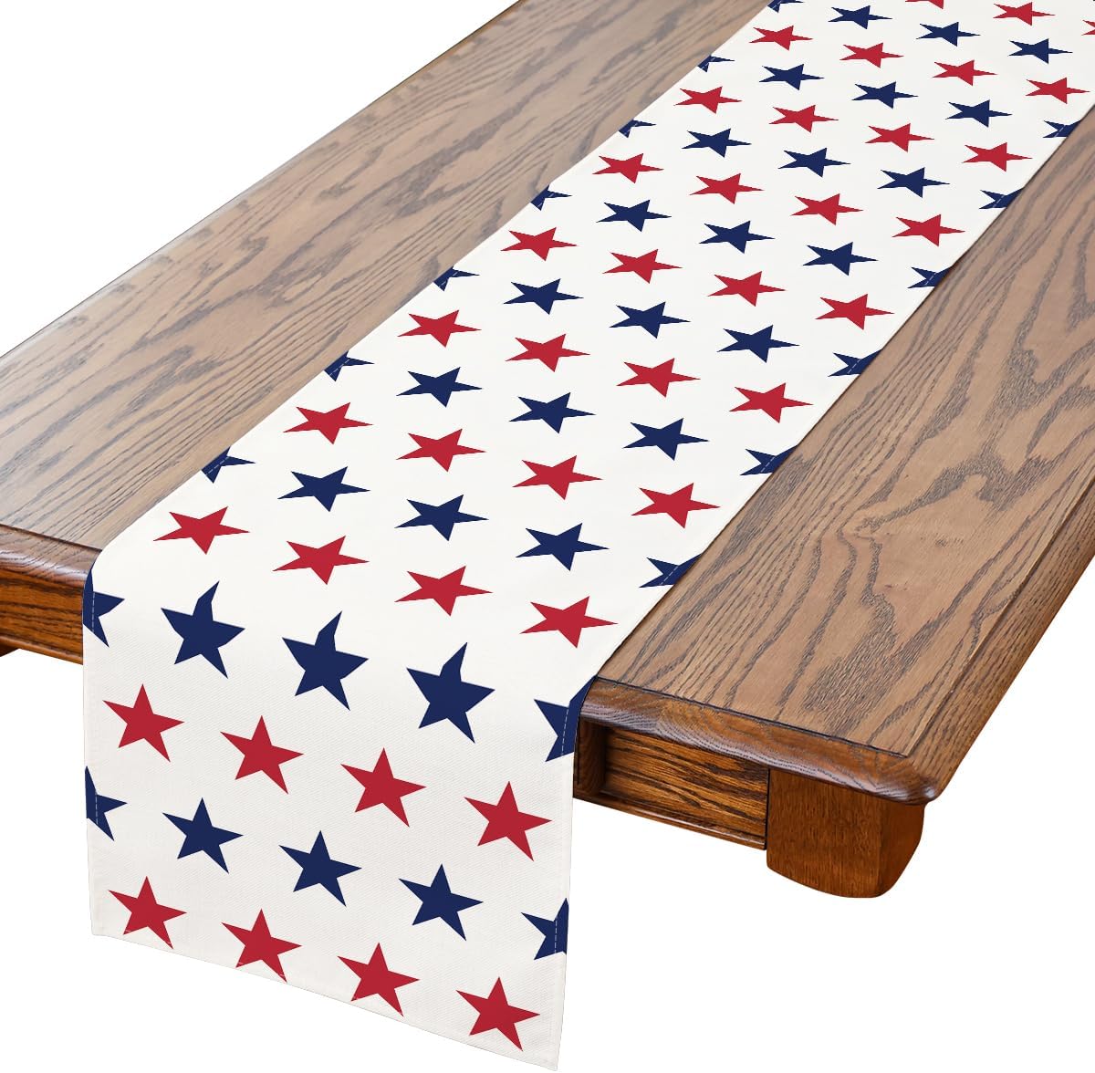 Amazon.com: Siilues 4th of July Table Runner, Memorial Day Deocr ...