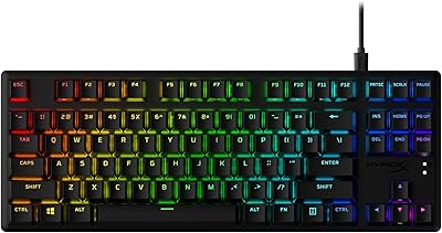HyperX Alloy Origins 60 - Mechanical Gaming Keyboard, Ultra Compact 60% Form Factor, Red Switch ...