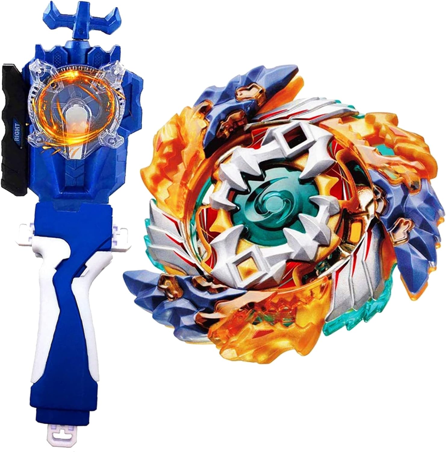 Amazon.com: SUPERBLADE Metal Fusion Games Blade Toy Set Sparking ...