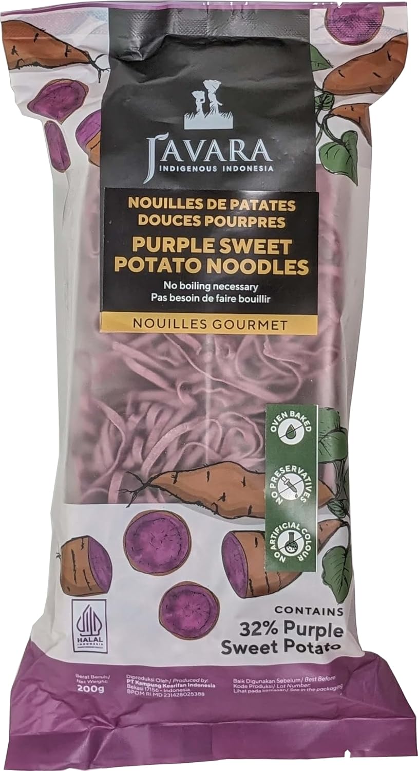 Javara Purple Sweet Potato Vegetable Noodles, 200g : Amazon.ca: Grocery ...