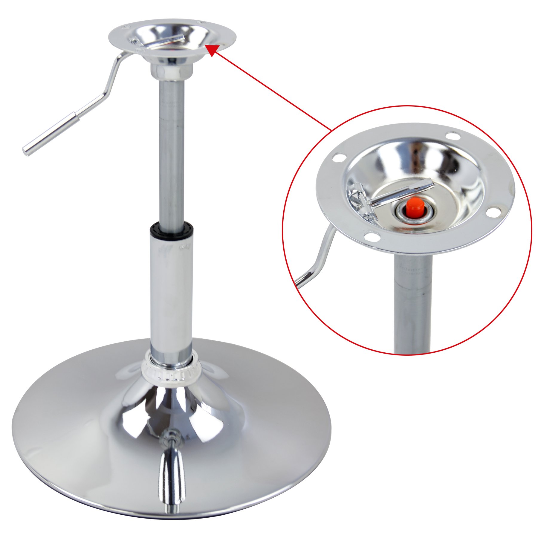 WOLTU Breakfast Kitchen Counter Bar Stool Chair Faux Leather Seat ...