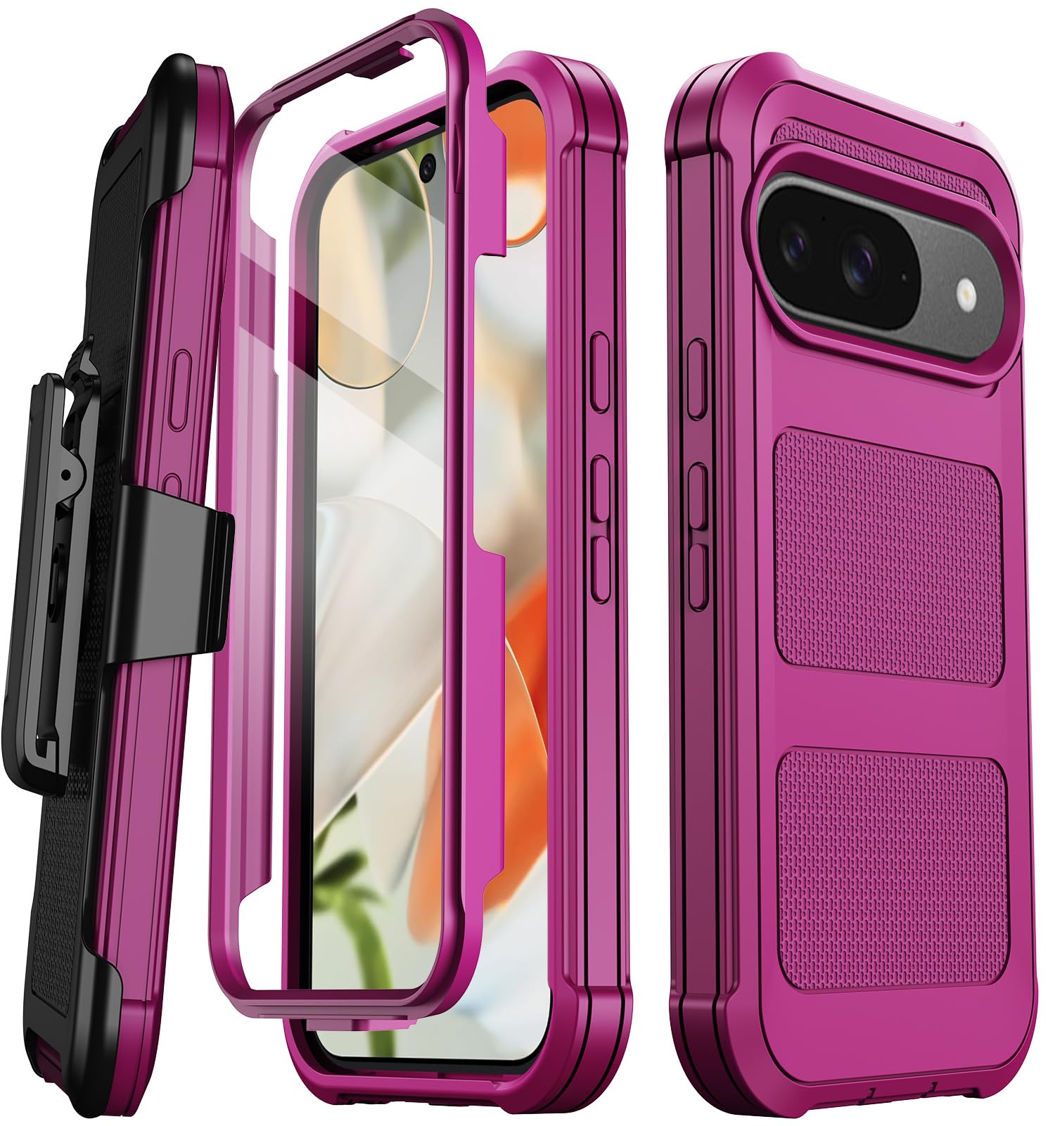 Amazon.com: Stroson for Google Pixel 9 Case/Pixel 9 Pro Case, [Built-in ...