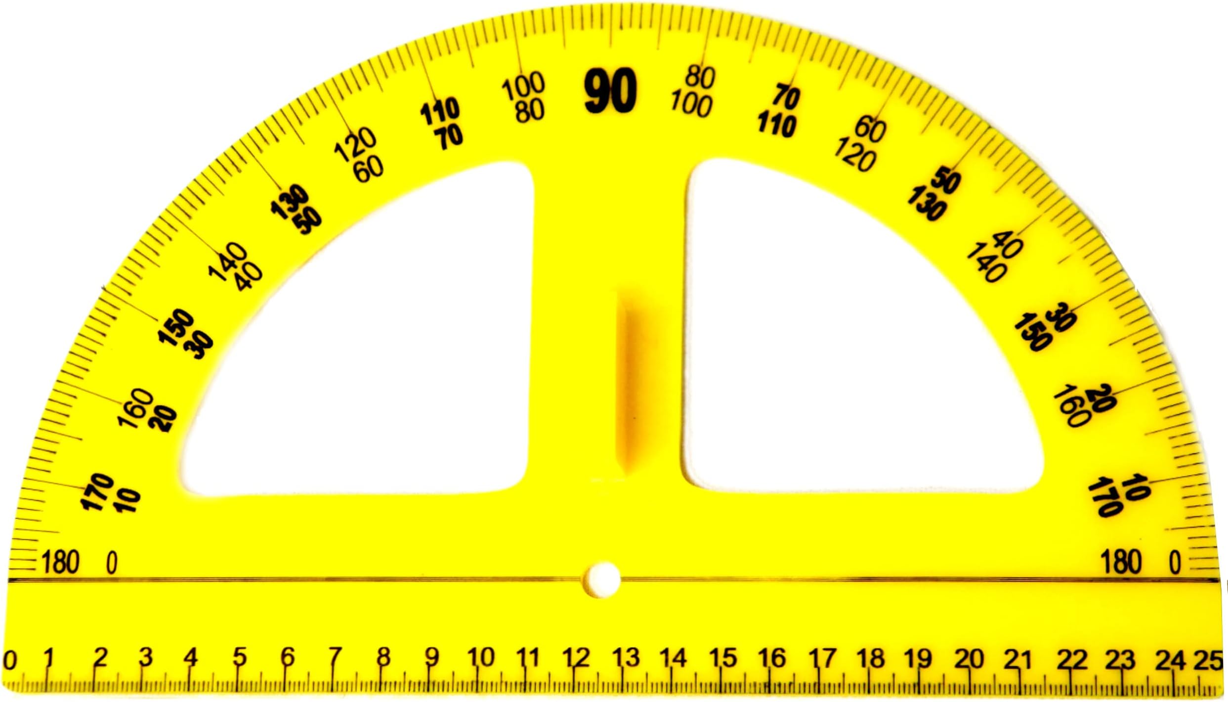 Mathworld Teacher's Protractor Big Size 25 Cm for School Geometry Box ...